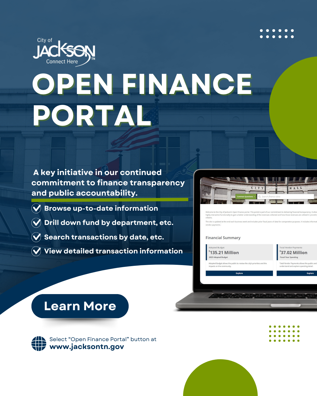 City of Jackson launches Open Finance portal - WBBJ TV