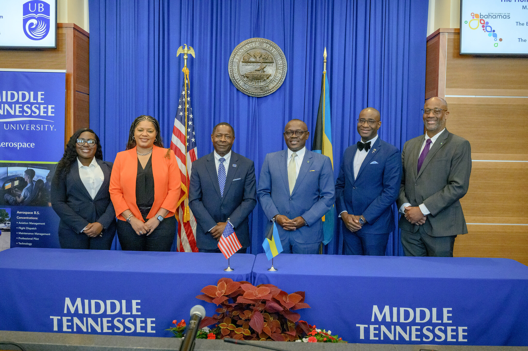MTSU signs research agreement with Bahamas Deputy Prime Minister - WBBJ TV