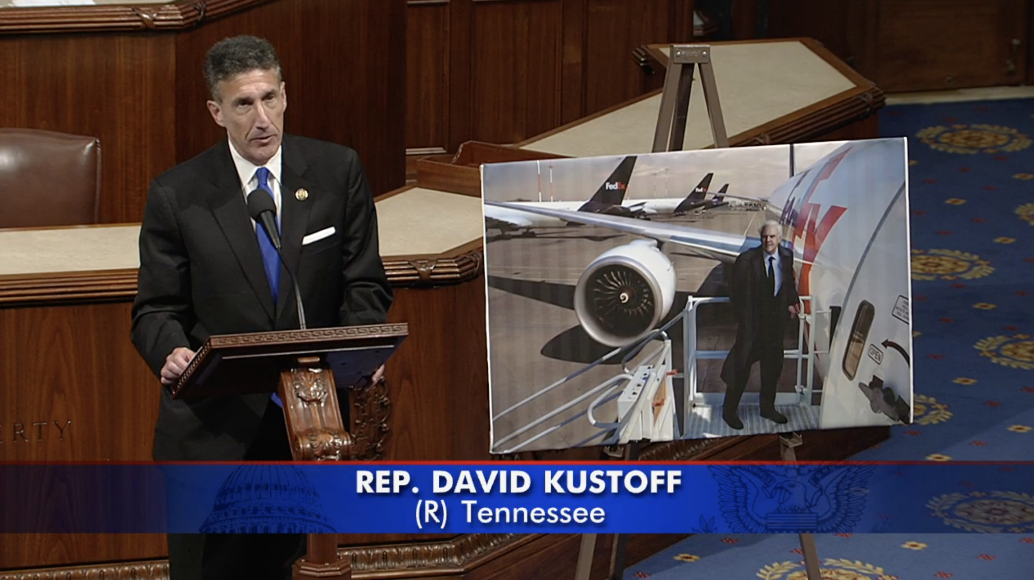 Kustoff honors Frederick W. Smith, founder of FedEx, on House Floor ...