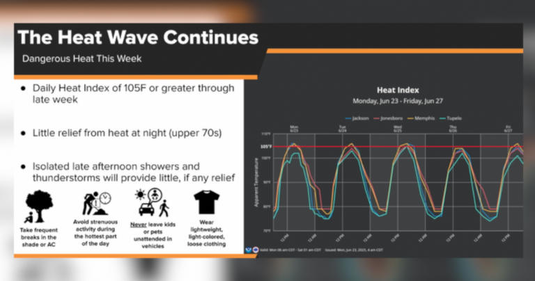 Extreme heat warning in effect: What to know - WBBJ TV