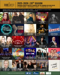 Dixie Carter PAC announces 2025-26 season lineup - WBBJ TV