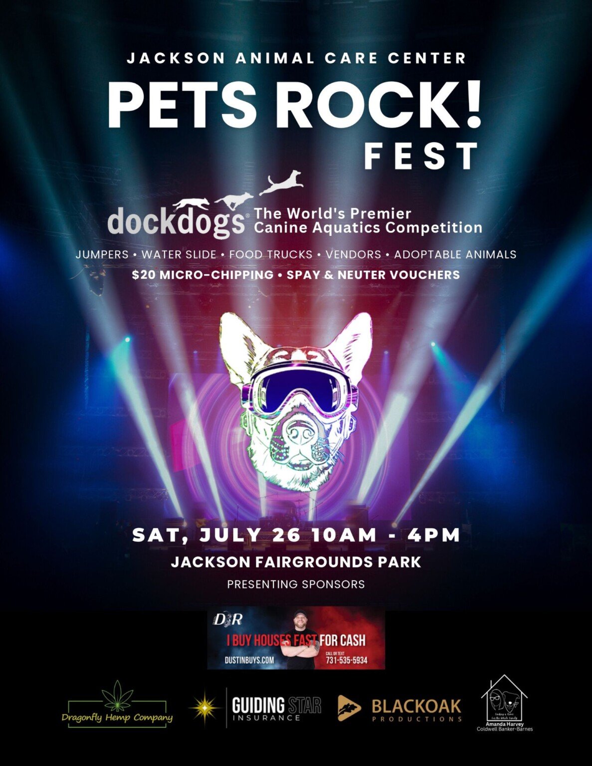 Pets Rock! Fest returns to Jackson Fairgrounds July 26 - WBBJ TV