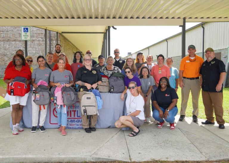 Tennessee First Lady Maria Lee provides new backpacks to every student ...