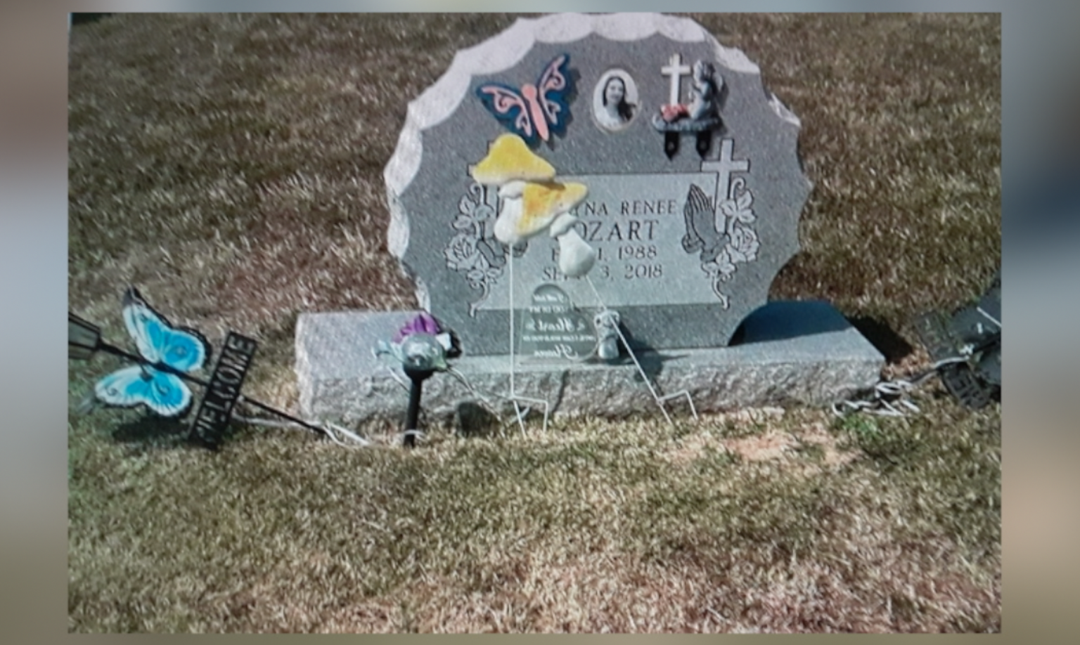 Lexington woman seeks answers after her granddaughter's grave was vandalized - WBBJ TV