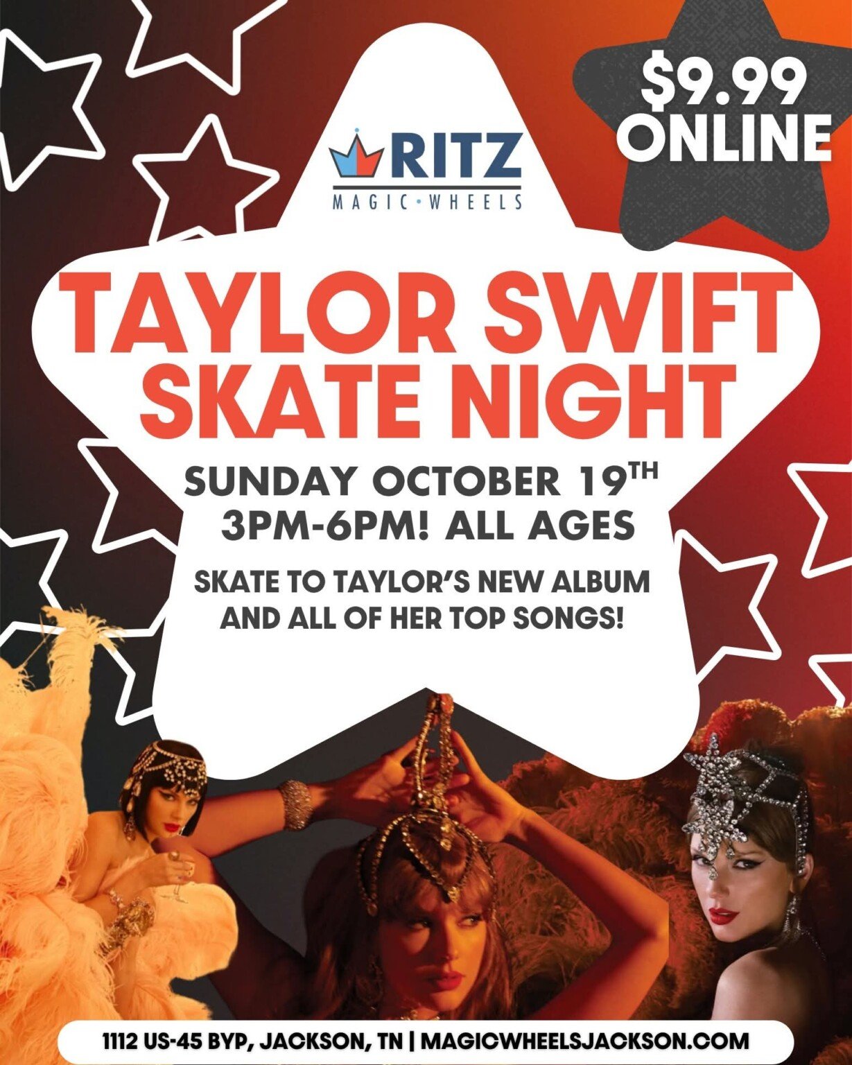 All-ages 'Taylor Swift Skate Night' coming to Ritz Magic Wheels - WBBJ TV