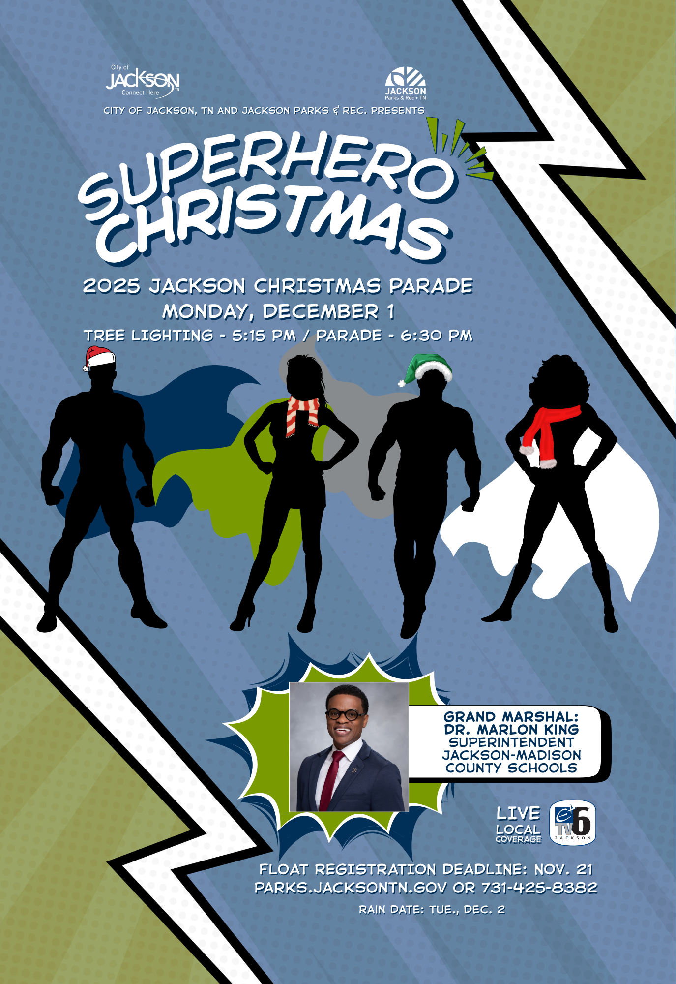 2025 Jackson Christmas Parade Poster - WBBJ TV