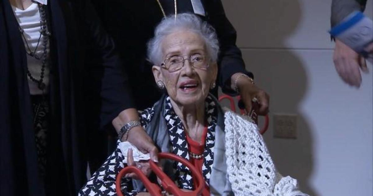 Katherine Johnson, NASA mathematician, celebrates 100th birthday - Home ...