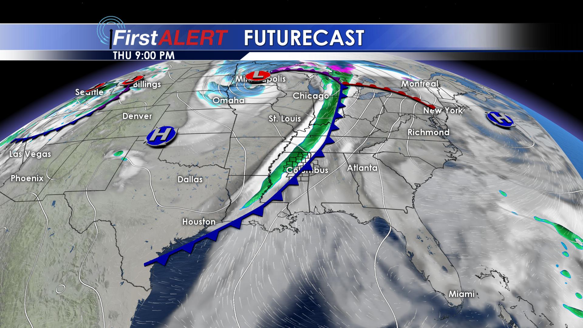 Warm and Dry Today, but More Storms Loom - Home - WCBI TV | Your News Leader