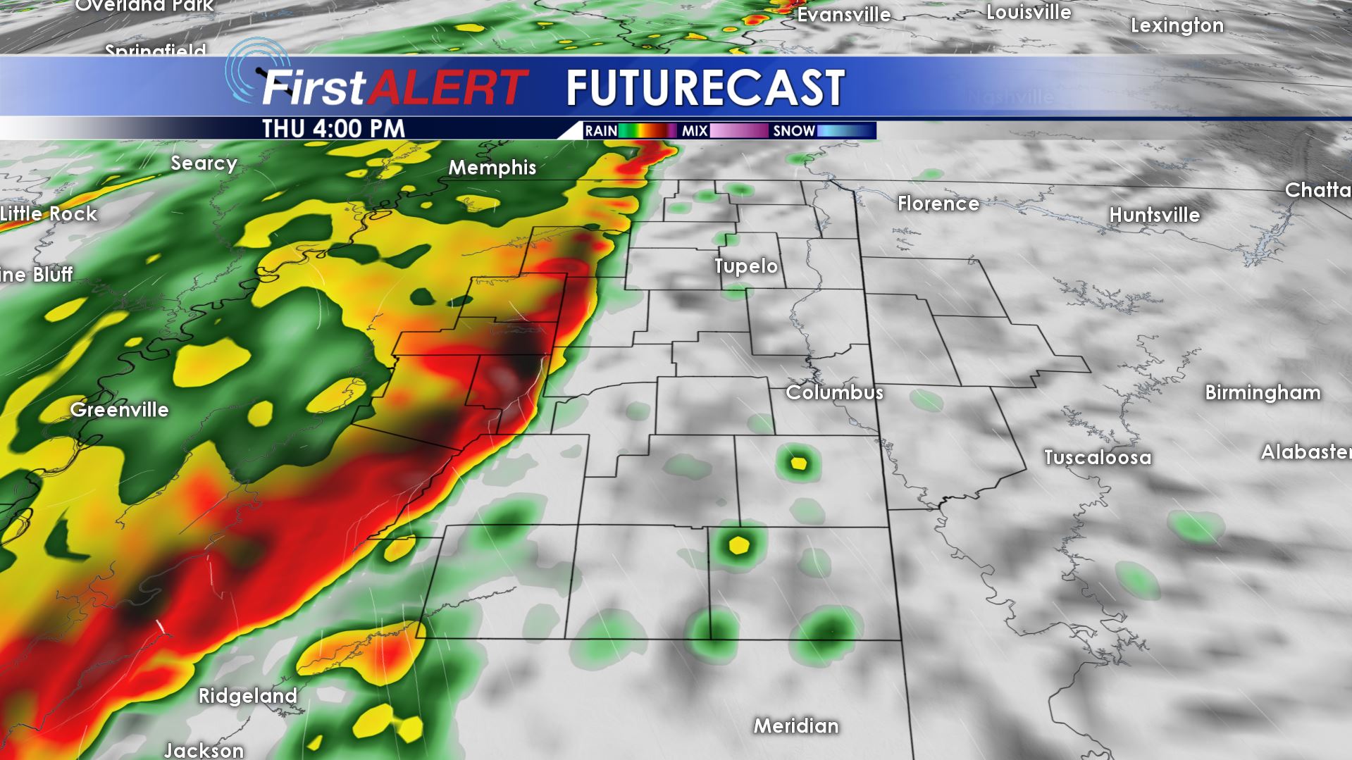 Severe Storms Possible Thursday. - Home - WCBI TV | Your News Leader