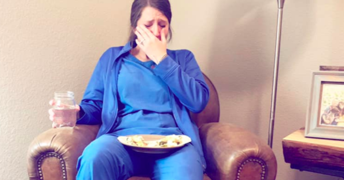 Photo of nurse crying after shift shows reality of job - Home - WCBI TV ...