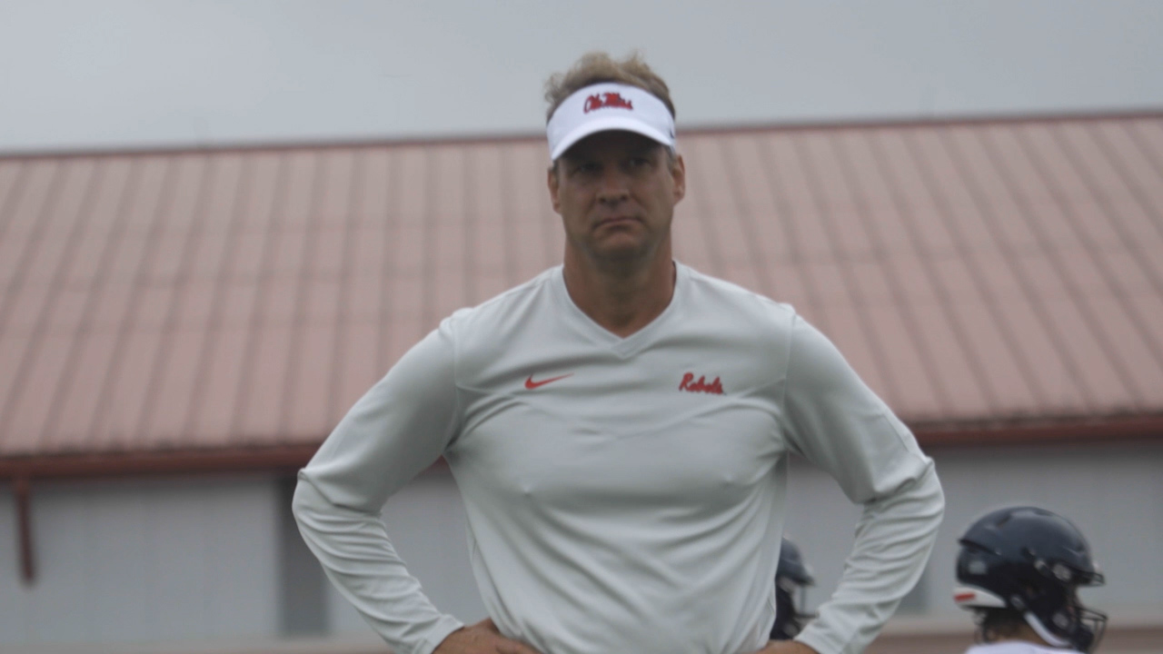 Lane Kiffin's son Knox is as curious about the QB battle as the rest of us