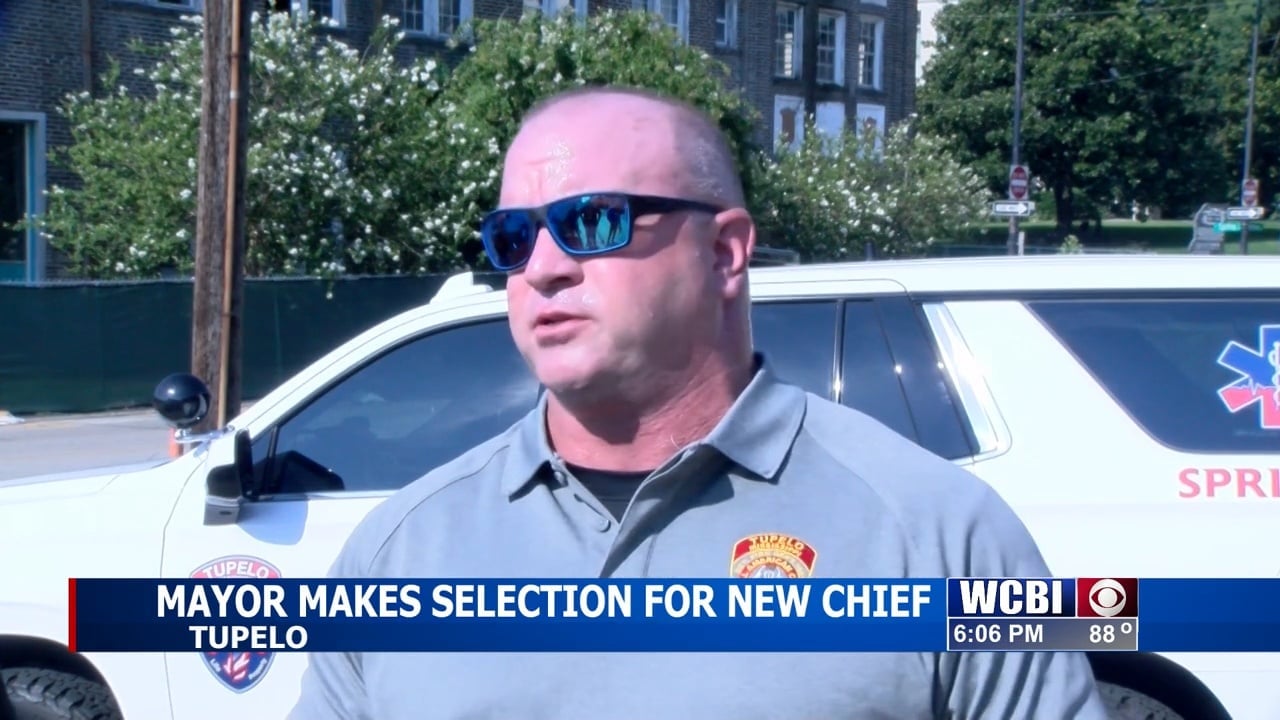 Tupelo mayor makes his selection for city's new fire chief