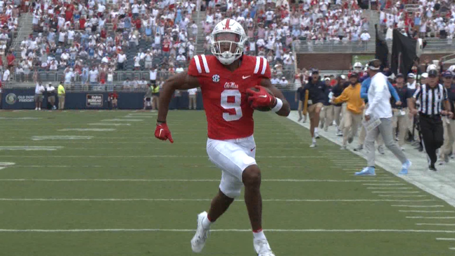 Ole Miss routs Mercer 73-7 behind record-breaking day from Tre Harris