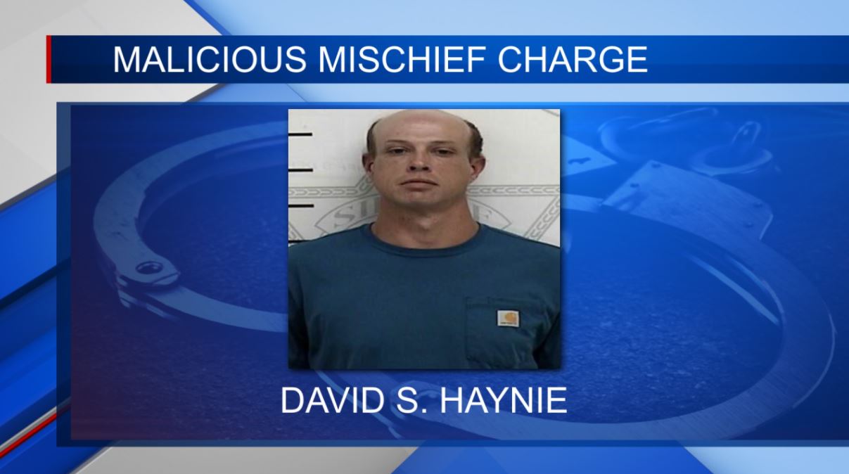 Man turns himself in for malicious mischief in Lafayette Co.