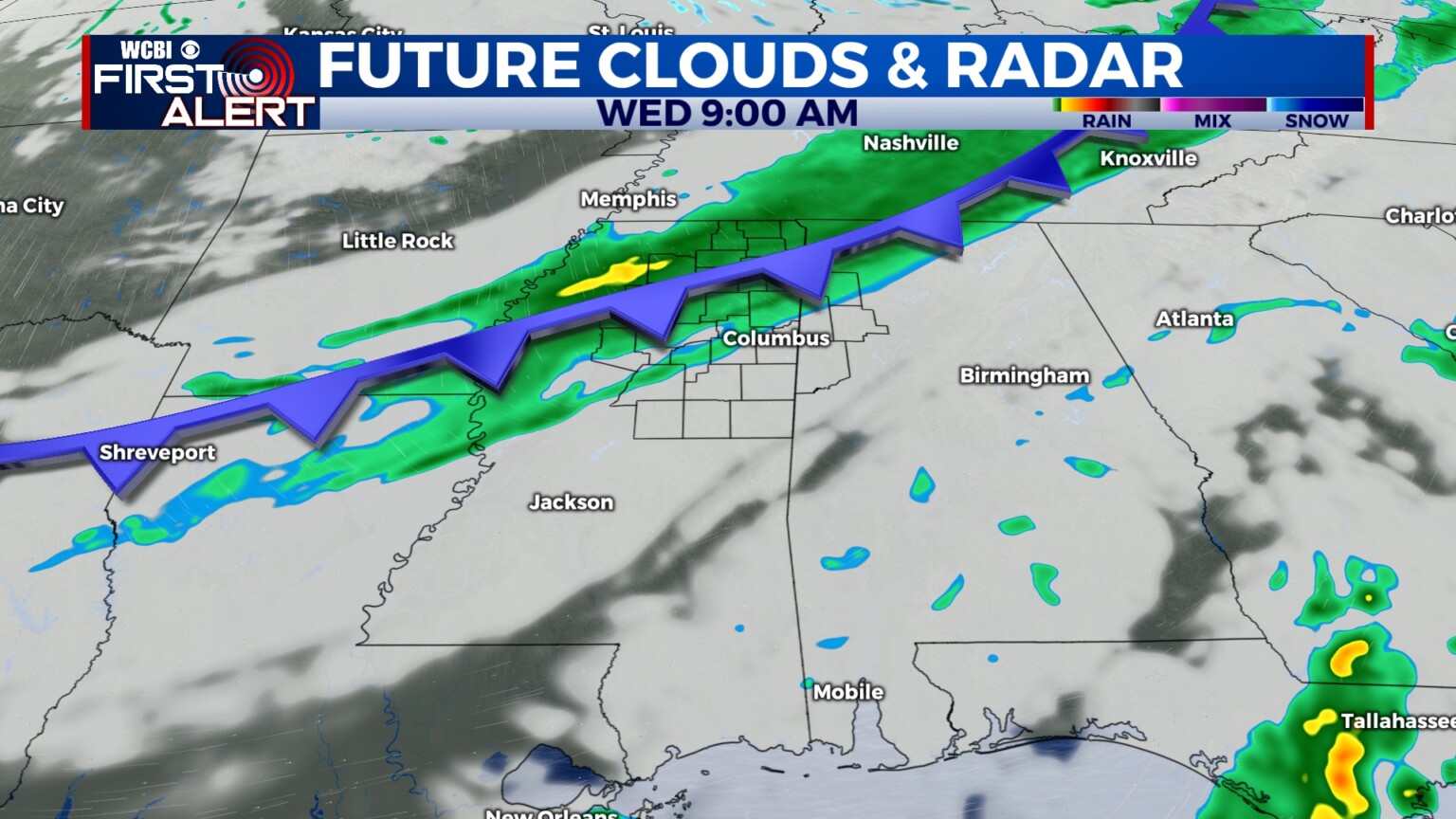 Enjoy Warmer Temps Today! Showers Possible Wednesday - Home - WCBI TV ...