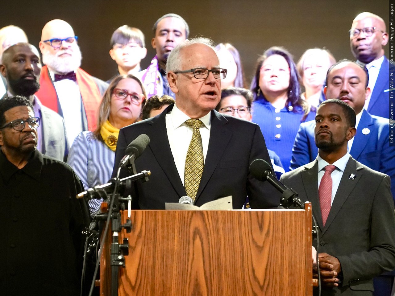 Gov. Tim Walz's turn from vice-presidential candidate to dropping out ...