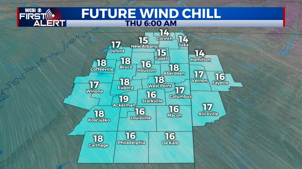 Scattered Showers For Wednesday! - Home - WCBI TV | Telling Your Story