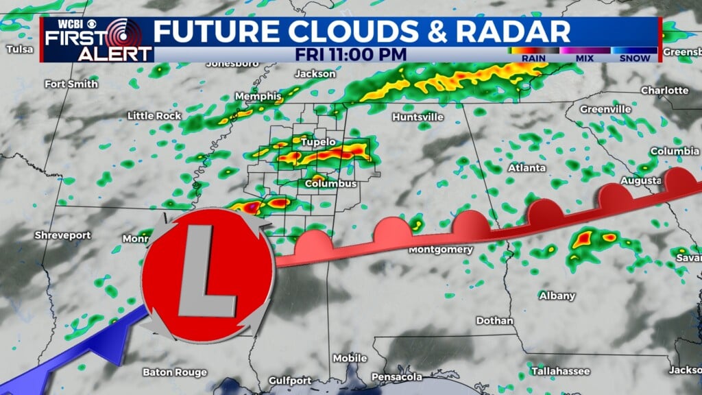 End of week to weekend rain
