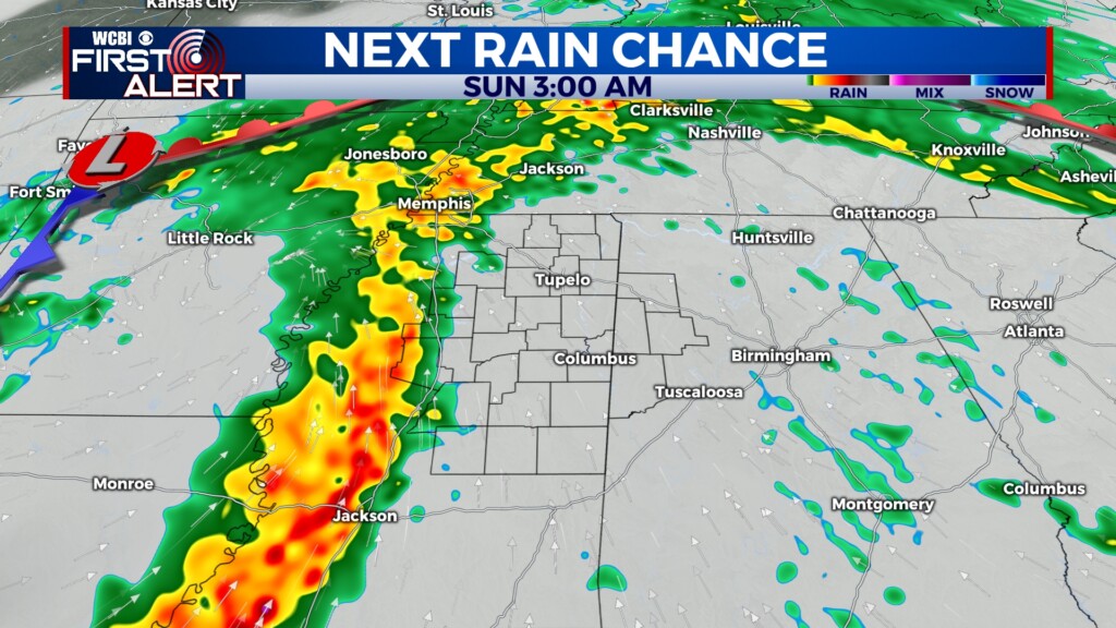 Weekend Rain & Storms - Home - WCBI TV | Telling Your Story