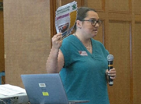 4-H Youth Development Agent speaks about 4-H Extensions Service at ...