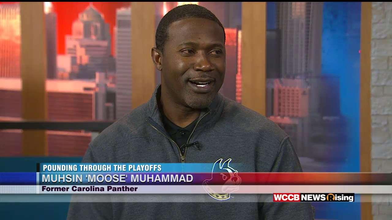 Game Talk with Fmr. Panther Muhsin 'Moose' Muhammad - WCCB Charlotte