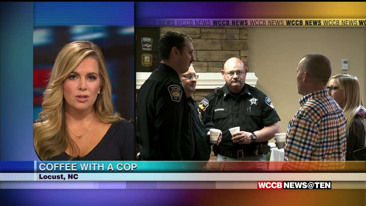 Officers Meet with Residents at 'Coffee with a Cop'