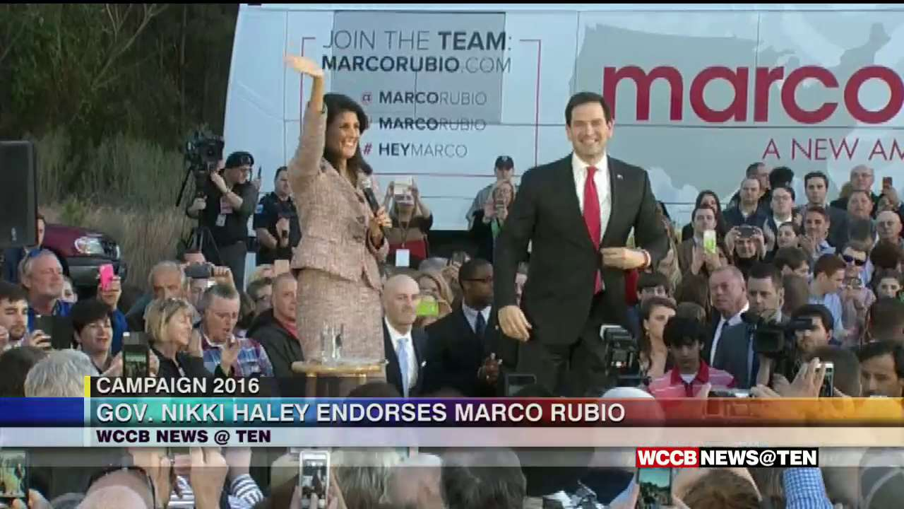 Gov. Haley Endorses Rubio - WCCB Charlotte's CW