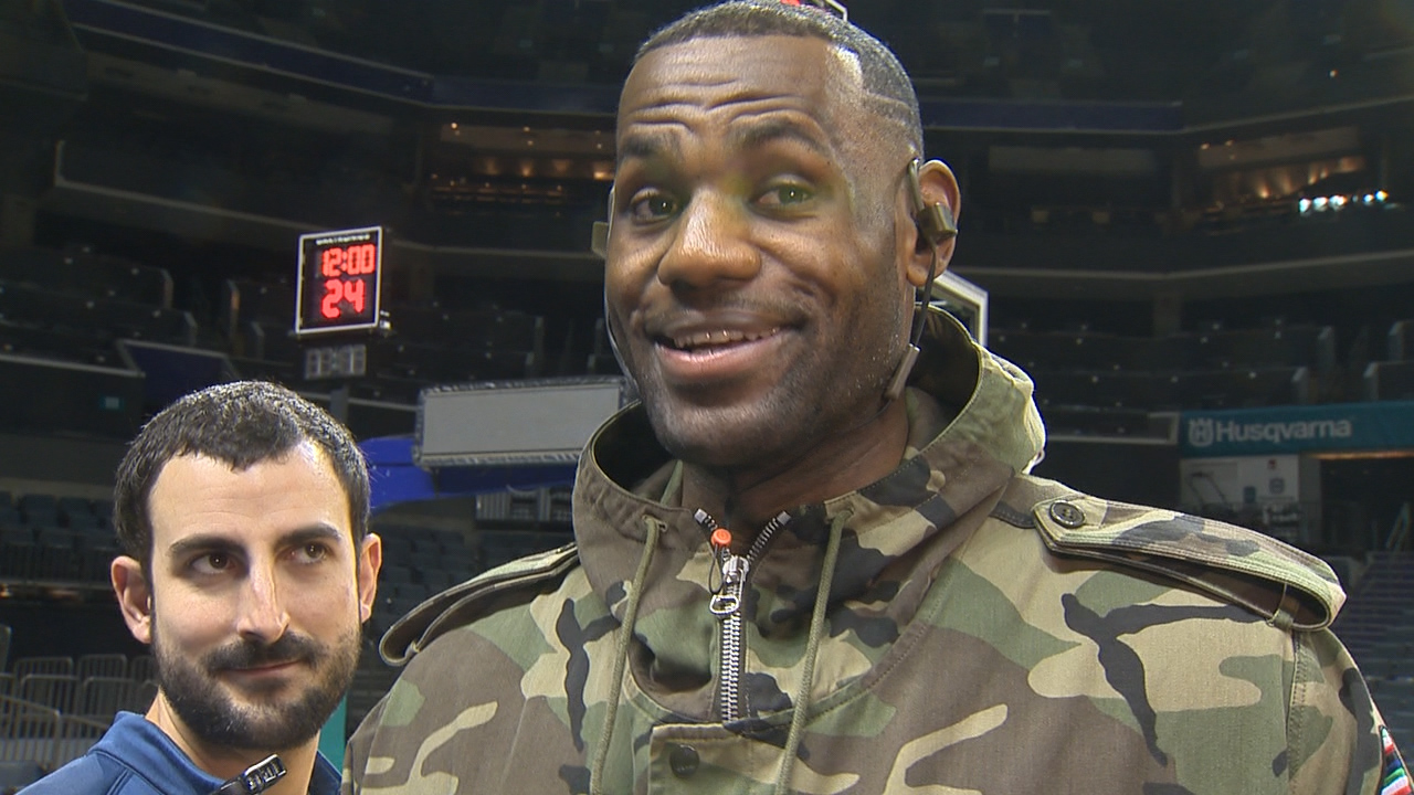 LeBron James on Cam: "He's a rare, rare talent." - WCCB Charlotte's CW
