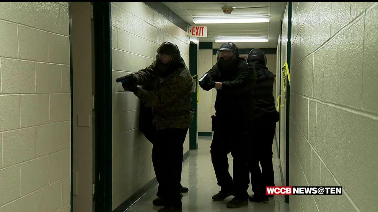 FBI trains campus officers for active shooting - WCCB Charlotte's CW