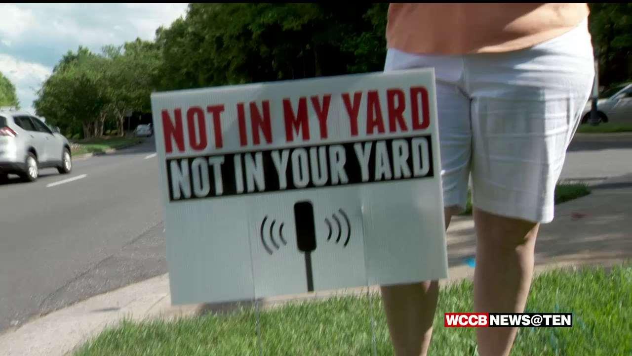 Piper Glen Residents Protest Possible Cell Towers - WCCB Charlotte