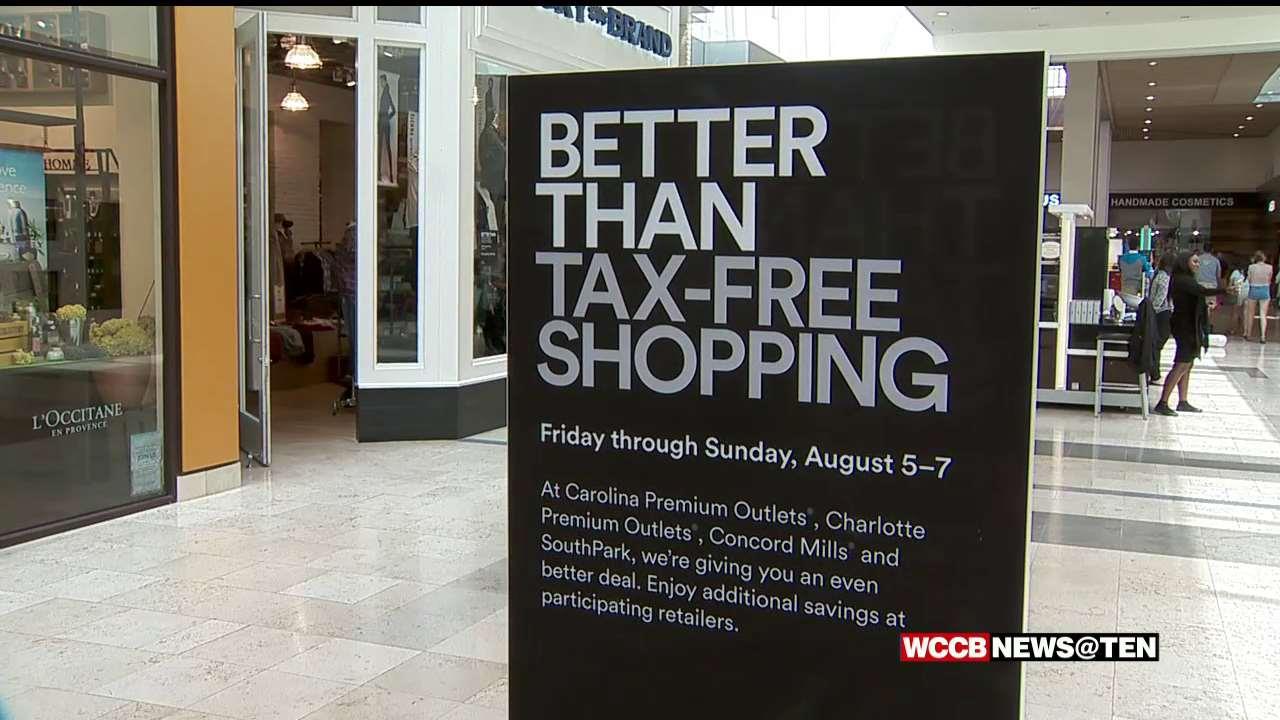 SC Begins Annual Tax Free Weekend - WCCB Charlotte's CW
