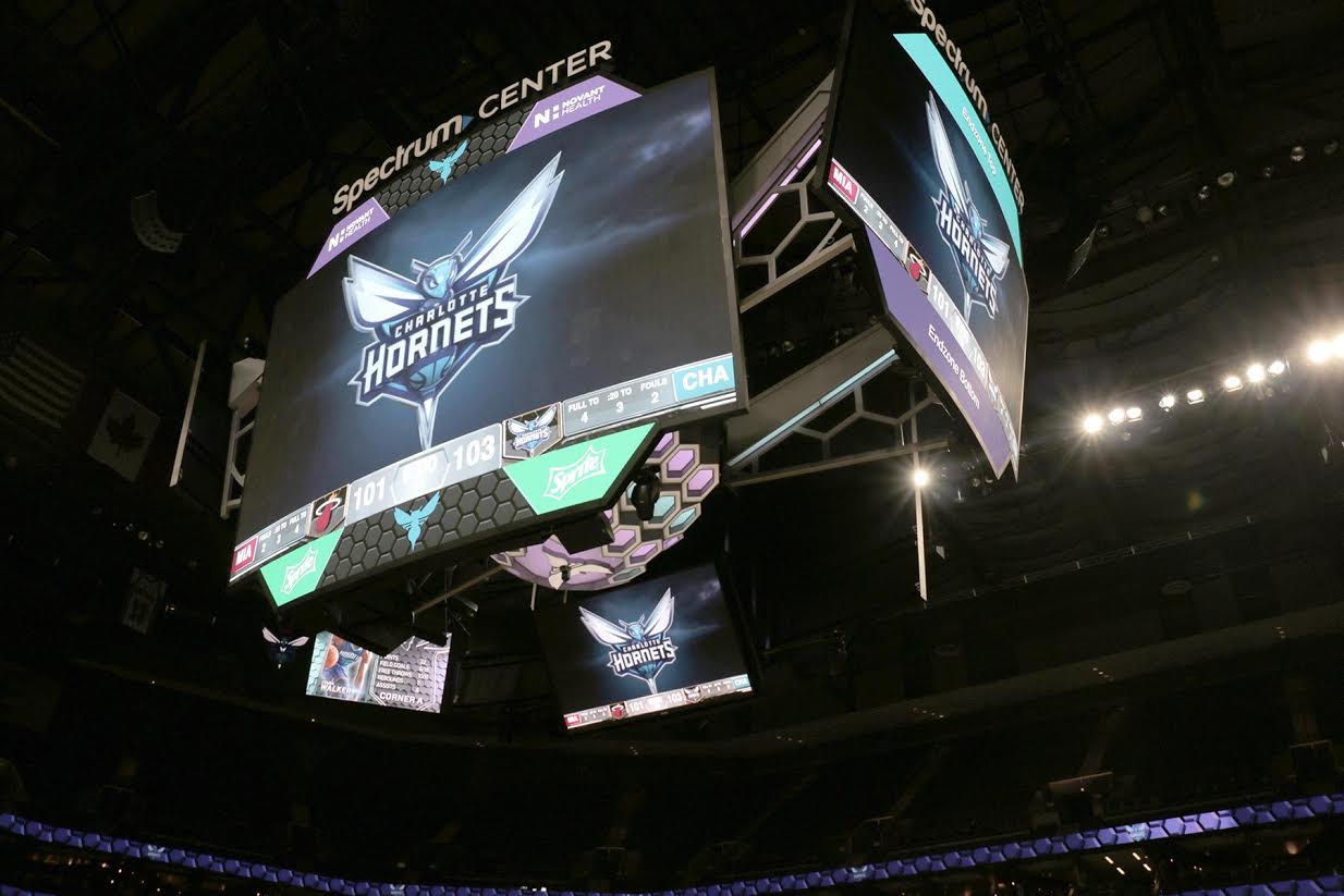 Charlotte Hornets Unveil New State-Of-The-Art Scoreboard - WCCB ...