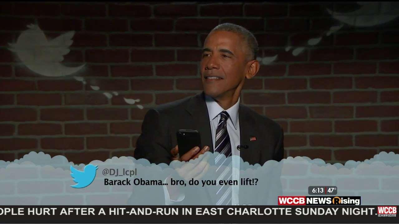 #Trending: President Obama Reads Mean Tweets - WCCB Charlotte