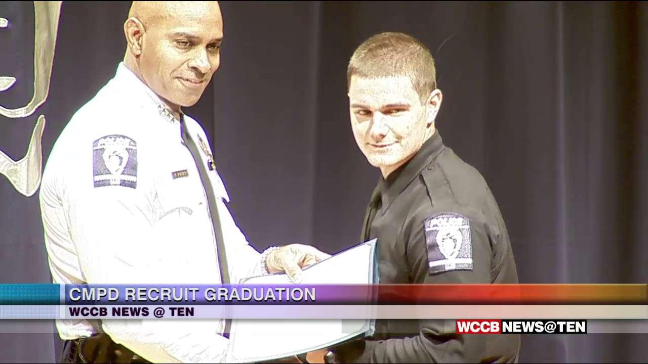 CMPD Welcomes Graduating Recruits To It's Ranks - WCCB Charlotte's CW