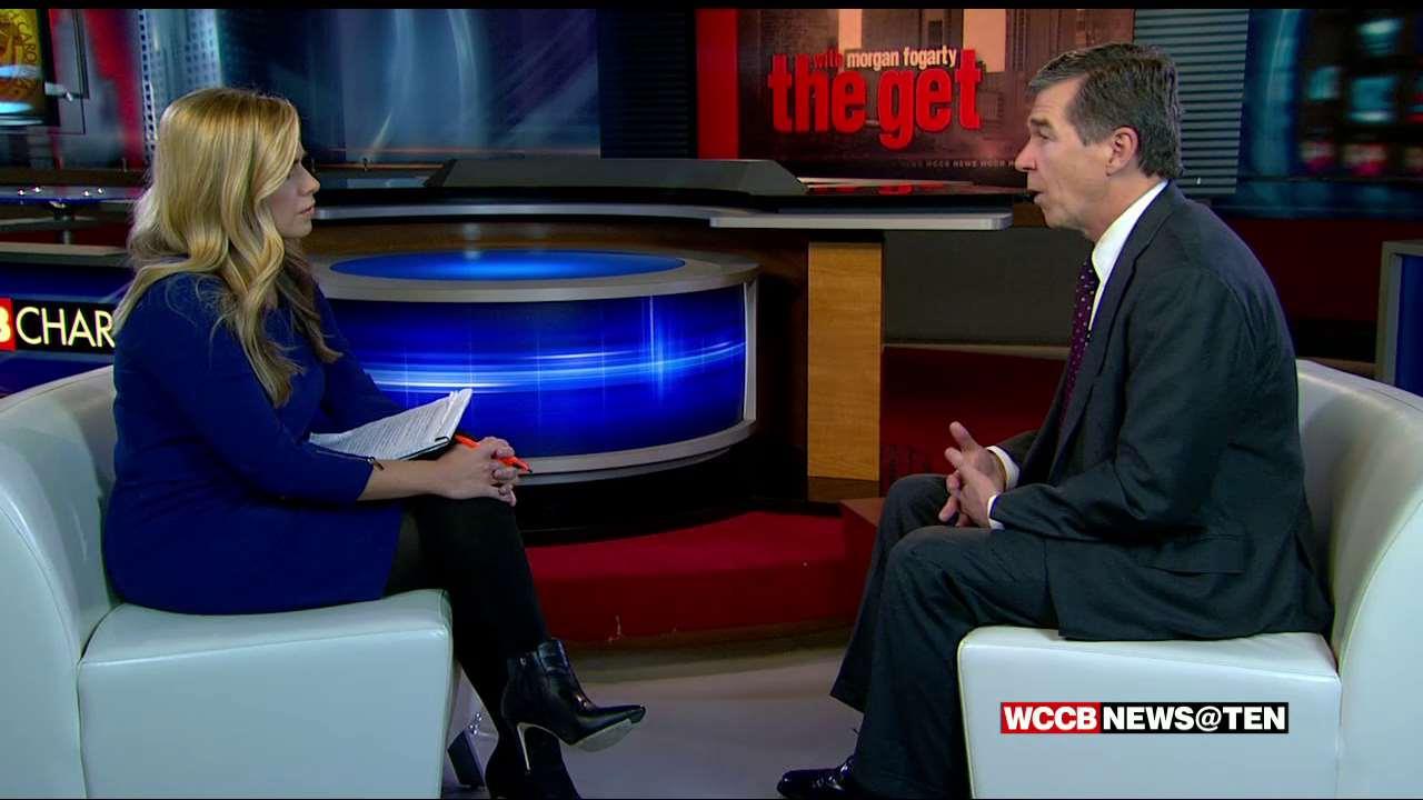 The Get with Morgan Fogarty: Gov. Roy Cooper - WCCB Charlotte's CW