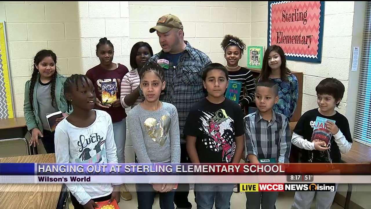 Wilson's World: Visits Students, Teachers and Volunteers at Sterling ...