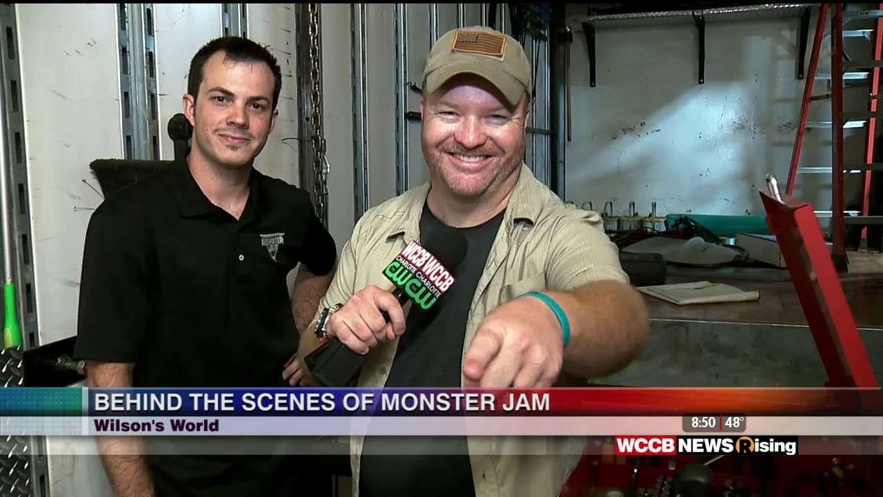Wilson Goes Behind The Scenes At Monster Jam Headquarters In Florida ...