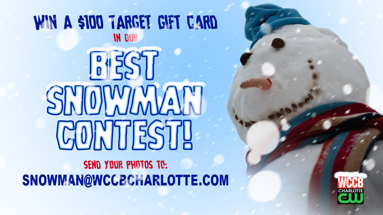 Best Snowman Contest - Win a $100 Target Gift Card! - WCCB Charlotte