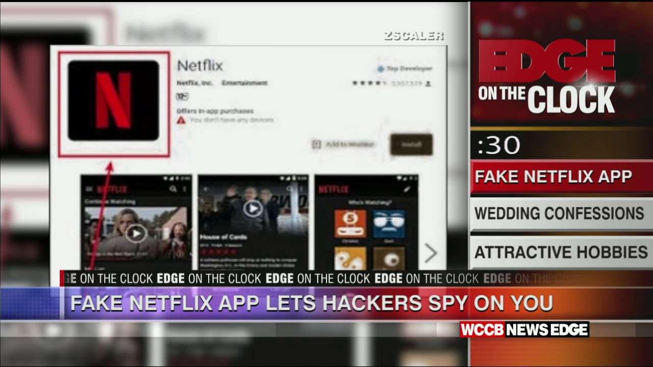 EDGE On The Clock: Fake Netflix App - WCCB Charlotte's CW