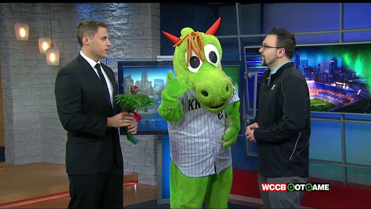 Homer the Dragon Visits Got Game to Reveal Valentine's Day Surprise ...