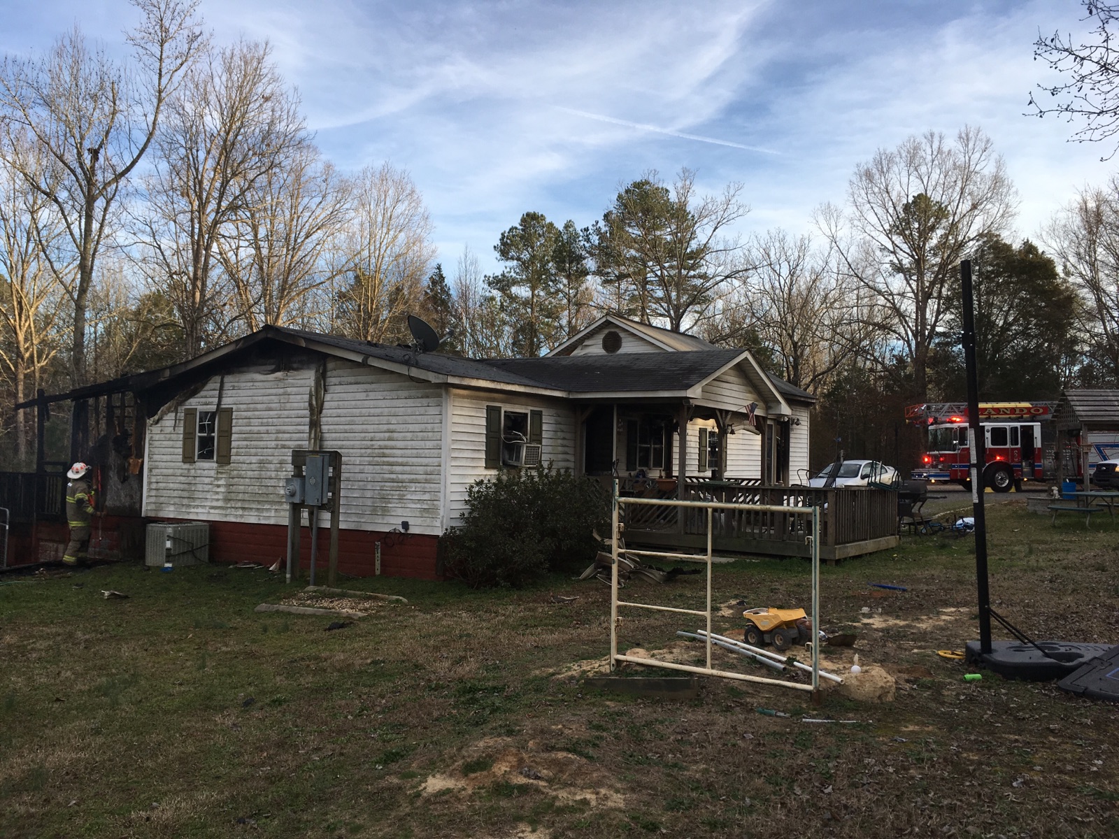 Couple Airlifted After Fire Destroys Chester County Home - WCCB Charlotte