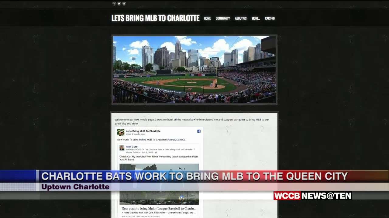 Charlotte Bats Work To Bring MLB To The Queen City - WCCB Charlotte