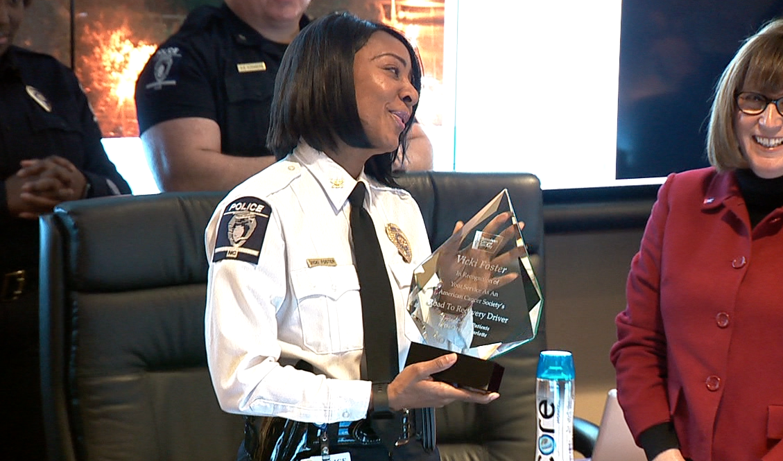 CMPD Deputy Chief Receives Award for Outstanding Work with Cancer ...