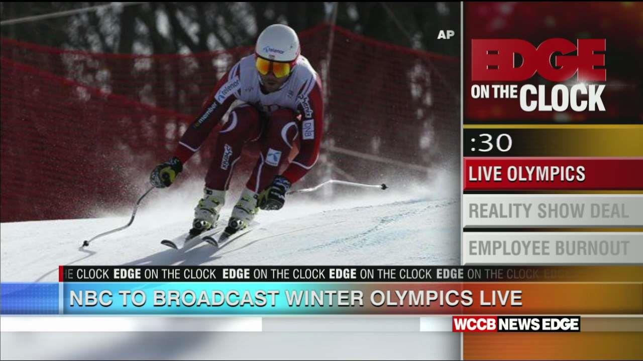 EDGE On The Clock: NBC To Air Olympics Live - WCCB Charlotte