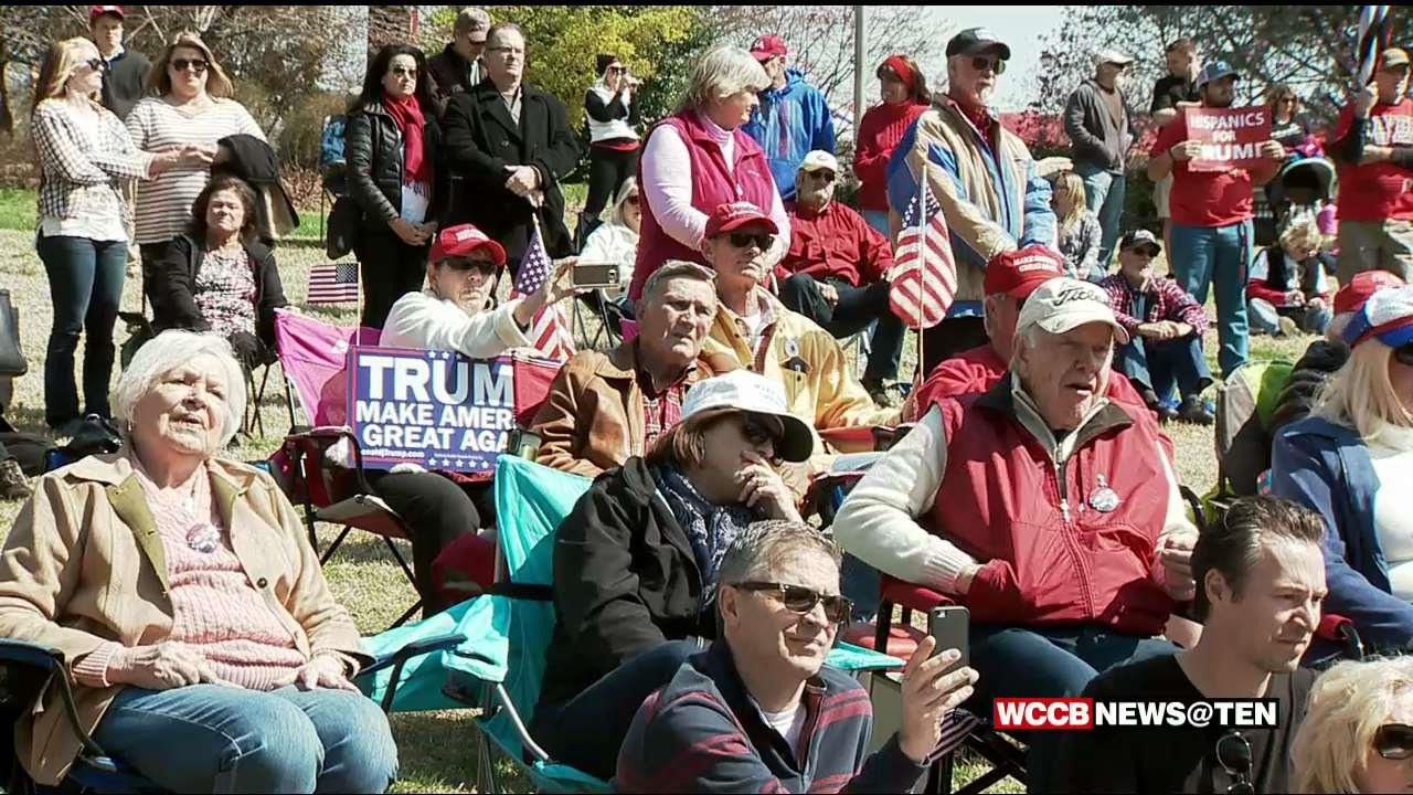 Trump Supporters Hold Rally in Matthews - WCCB Charlotte's CW