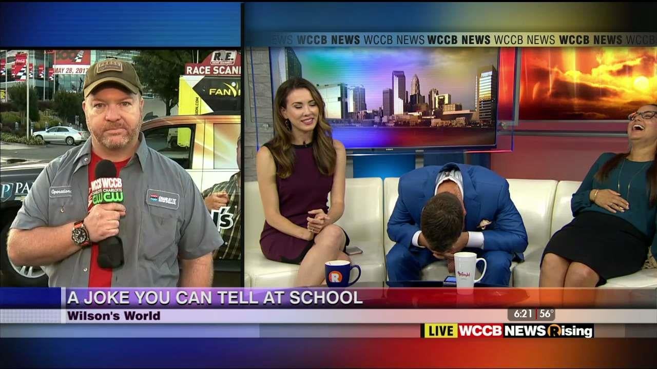Wilson's Joke You Can Tell at School is Just for Jacinda - WCCB Charlotte