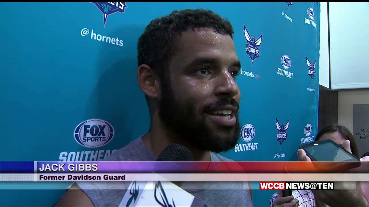 Former Davidson Guard Jack Gibbs Works Out For Hornets - WCCB Charlotte ...