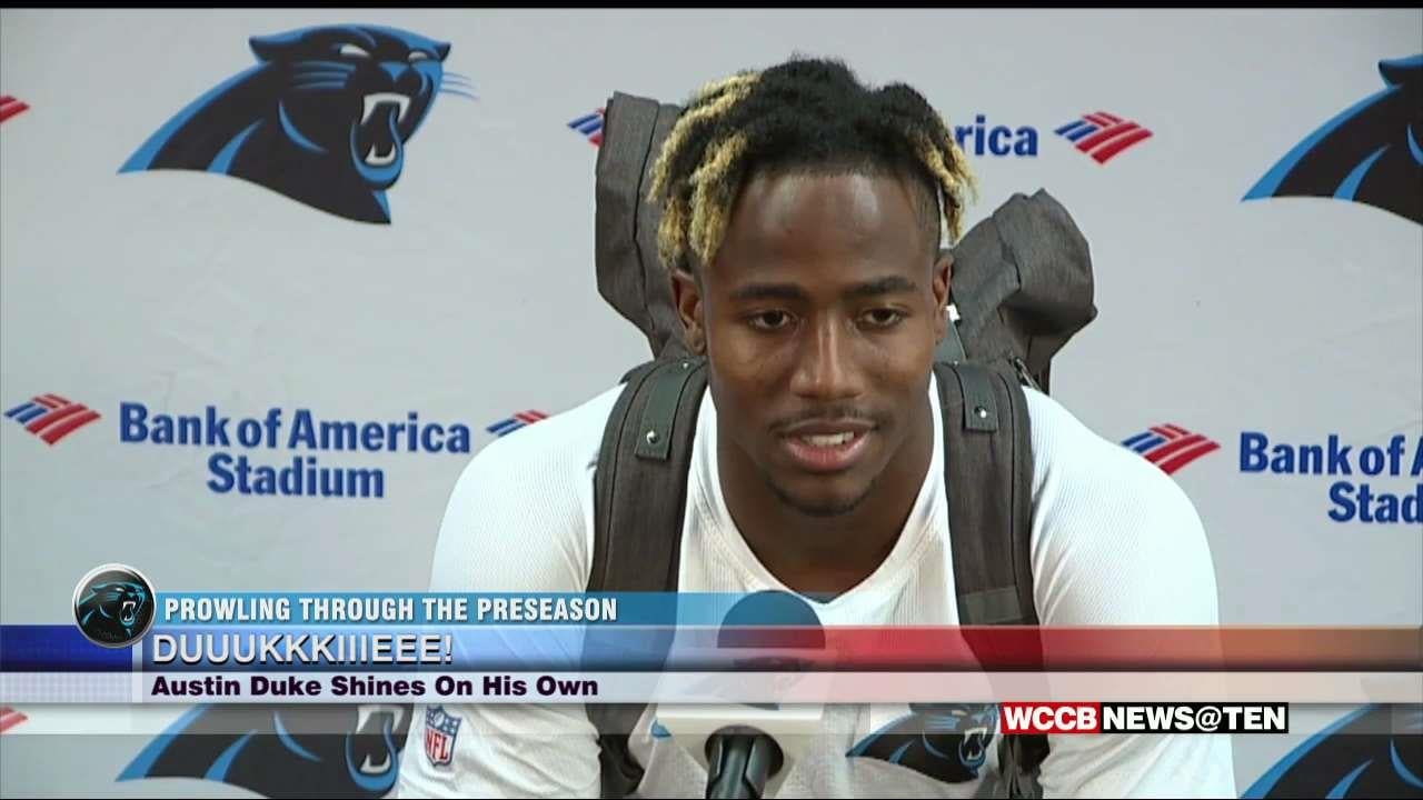 Austin Duke Focused On His Process In Training Camp - WCCB Charlotte