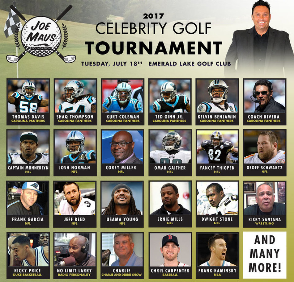 Joe Maus Foundation Celebrity Golf Tournament | PHOTOS - WCCB Charlotte