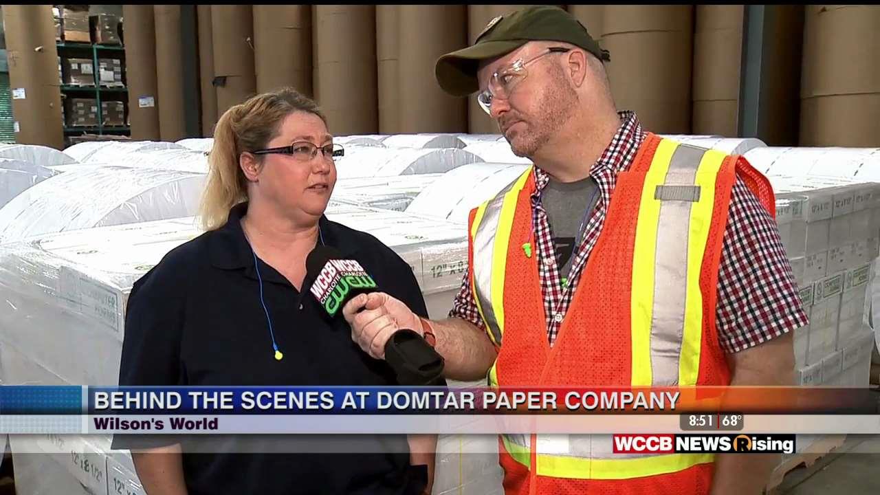 Wilson's World: Domtar Manufacturing Plant - WCCB Charlotte's CW